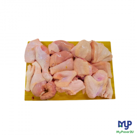 Ayam Seekor Potong 12 (Vakum) – 1.6–1.7kg | Sesuai Masakan Harian